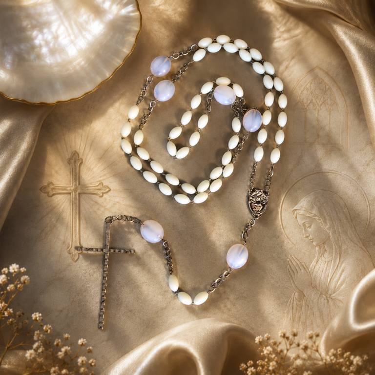 The Spiritual Significance of the Mother of Pearl Final Rosary for ...